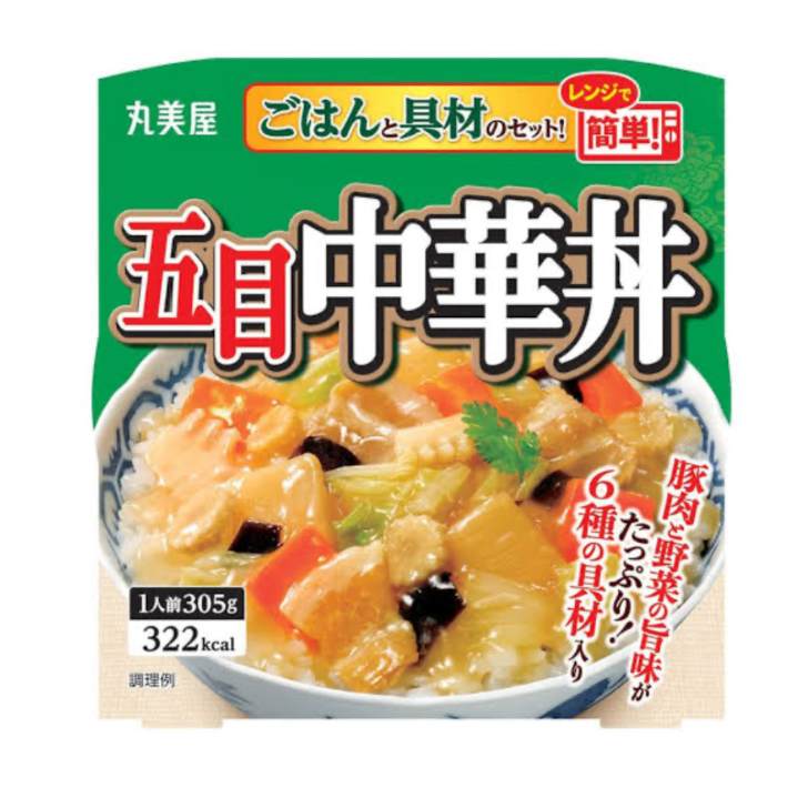 【楽天市場】丸美屋 五目中華丼 ごはん付き 305g×3個セット：So-netmoソネトモ