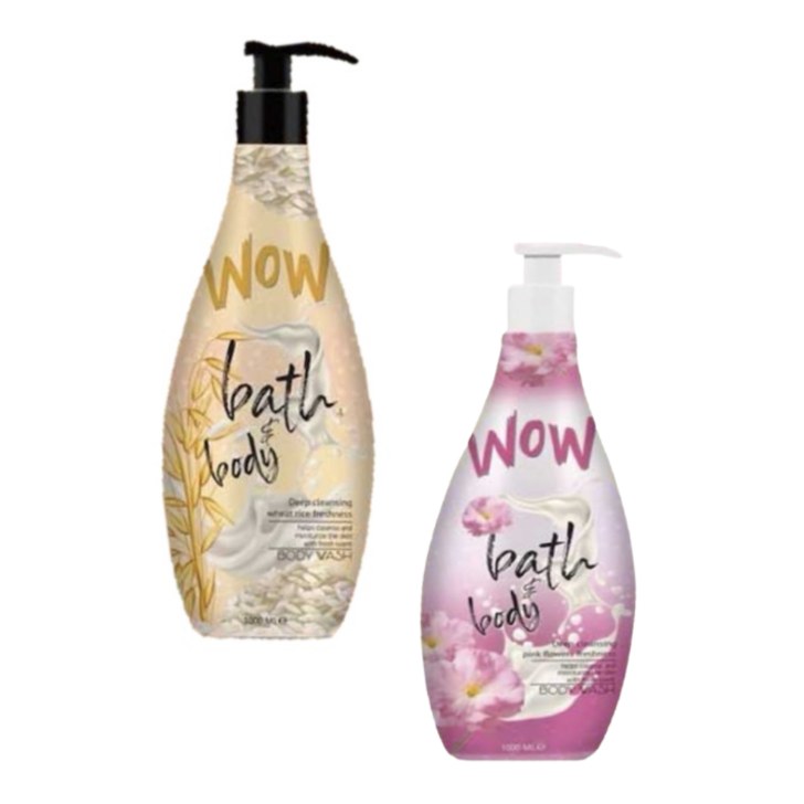 【楽天市場】Wowバス ボディシャワージェル バニラの香り フローラルの香り 1000ml：So-netmoソネトモ