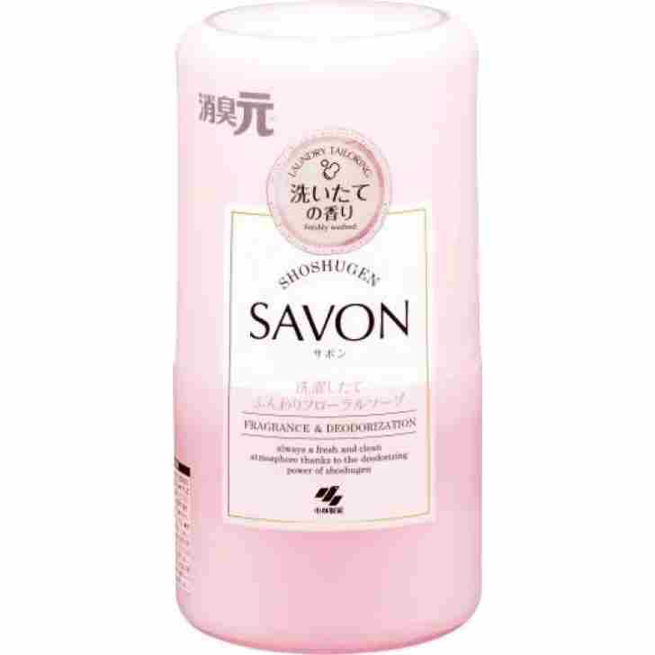 【楽天市場】消臭元 SAVON(サボン) 洗濯したてふんわりフローラルソープの香り(400ml)：So-netmoソネトモ