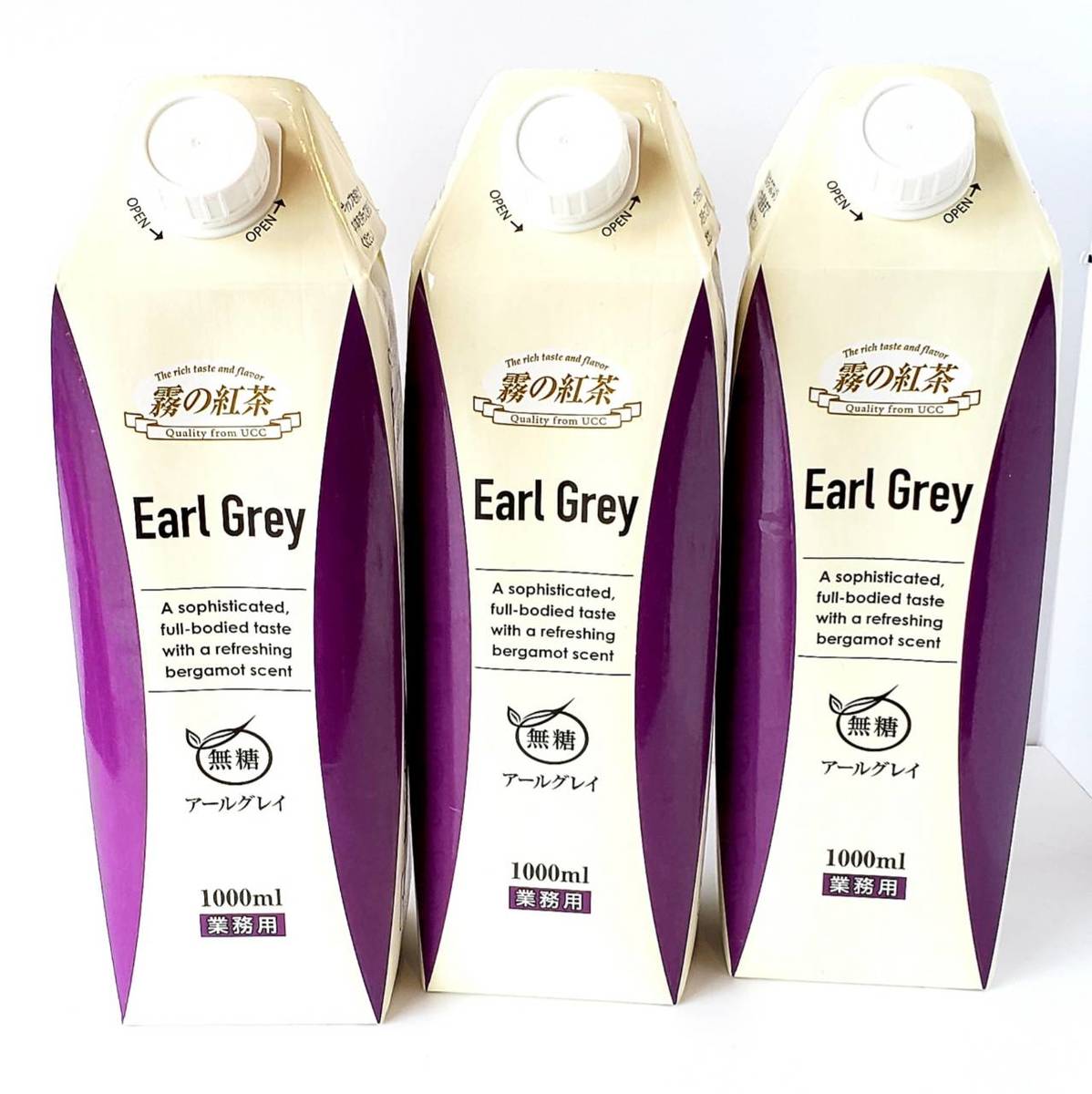 【楽天市場】【1ケースセット】UCC アールグレイ 業務用 無糖 1000ml紙パック×12本入 紅茶：So-netmoソネトモ