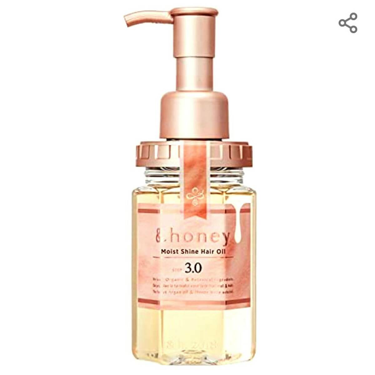 【楽天市場】&honey（アンドハニー） モイストシャイン ヘアオイル3.0 100ml トリートメントヘアオイル：So-netmoソネトモ