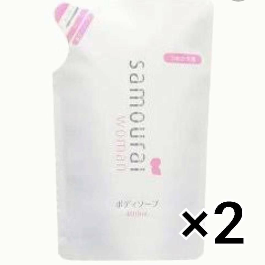 【楽天市場】サムライウーマン ボディソープ 400ml×2袋セット：So-netmoソネトモ