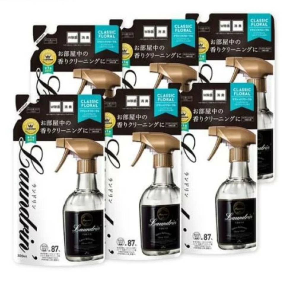 【楽天市場】ランドリン ファブリックミスト クラシックフローラル 詰め替え(320ml*6コセット)：So-netmoソネトモ