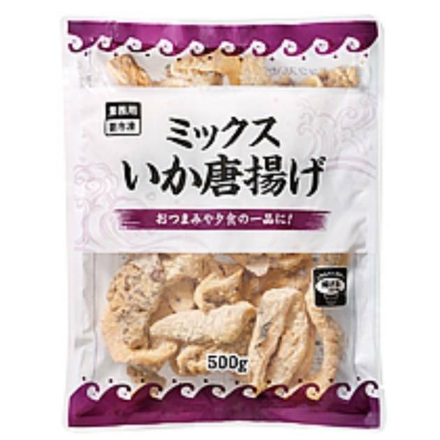 【楽天市場】冷凍 ミックスいか唐揚げ 500g：So-netmoソネトモ