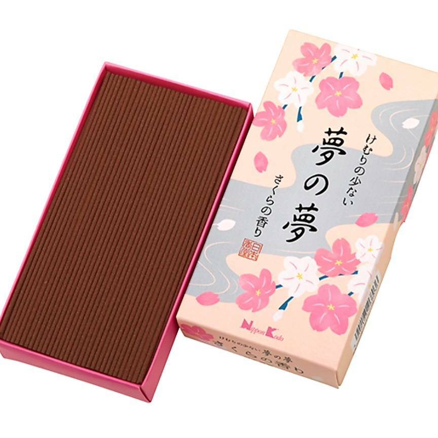 【楽天市場】日本香堂 夢の夢 さくらの香り バラ詰 100g：So-netmoソネトモ