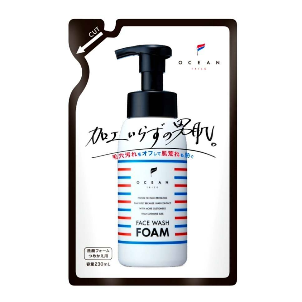 【楽天市場】オーシャントリコ フェイスウォッシュフォーム つめかえ用 230ml：So-netmoソネトモ