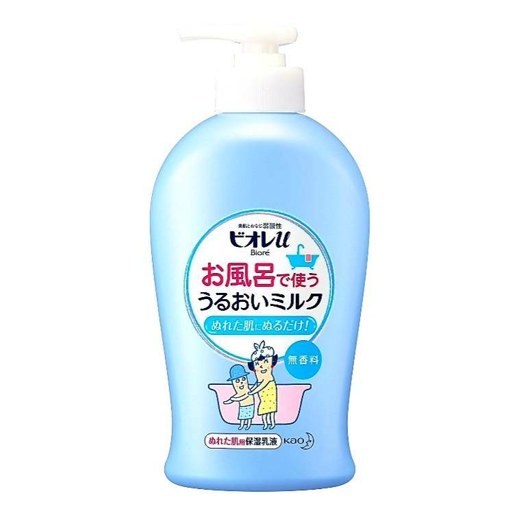 【楽天市場】花王 ビオレu お風呂で使ううるおいミルク 無香料 (300mL) ぬれた肌用 ボディミルク 保湿乳液：So-netmoソネトモ