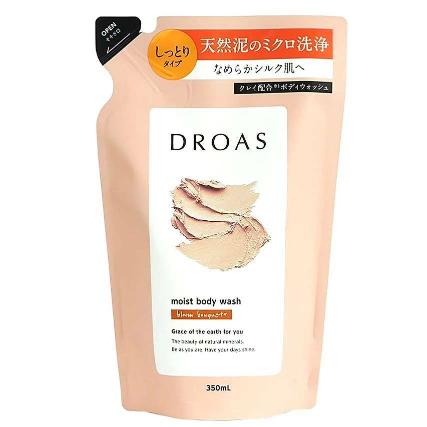 【楽天市場】ドロアス クレイ ボディ ウォッシュ モイスト（つめかえ用）DROAS 泥 ボディケア ボディソープ 350mL：So-netmoソネトモ