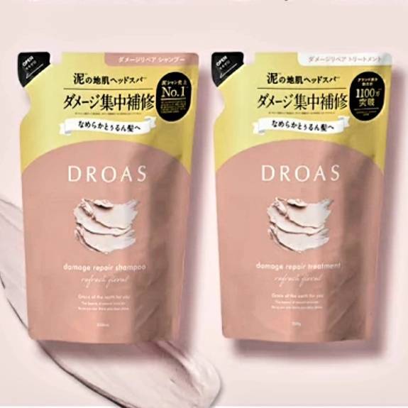 【楽天市場】DROAS ドロアス シャンプー / トリートメント 詰め替え セット 350mL：So-netmoソネトモ