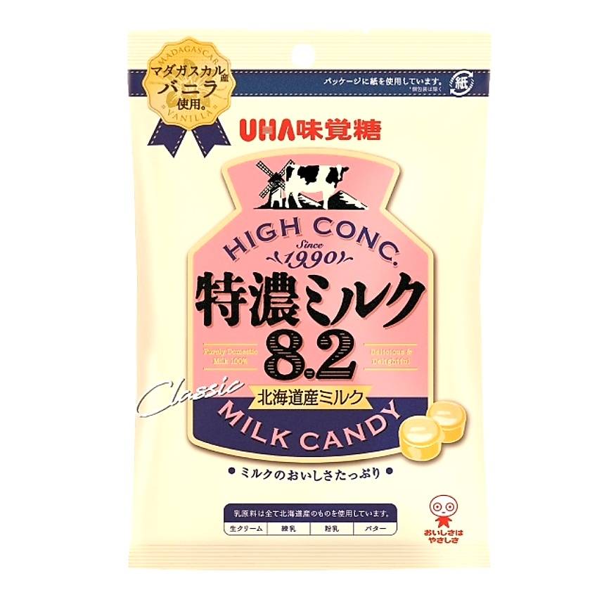 【楽天市場】選べる 特濃ミルク8.2 4袋セット 北海道産ミルク 塩ミルク 濃香いちご オランジェット：So-netmoソネトモ