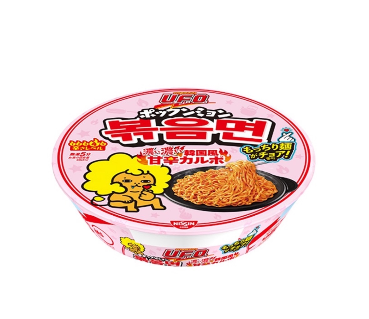 【楽天市場】日清焼そばU.F.O. ポックンミョン 濃い濃い韓国風甘辛カルボ ケース(101g*12食入)：So-netmoソネトモ