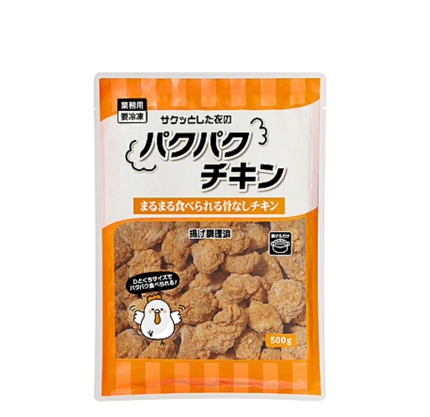 【楽天市場】パクパクチキン 500g 冷凍食品 おやつ おつまみ お弁当 【業務】：So-netmoソネトモ