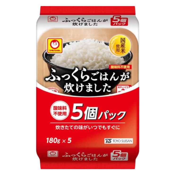 【楽天市場】東洋水産 ふっくらごはんが炊けました 180g×5食セット 4セット：So-netmoソネトモ