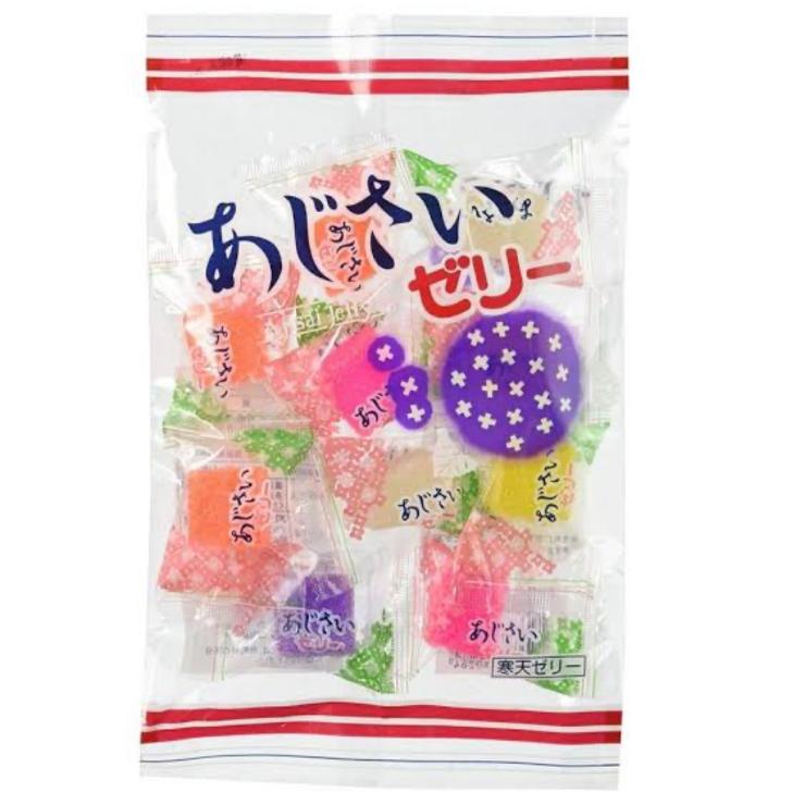 【楽天市場】あじさいゼリー 110g 一口サイズ：So-netmoソネトモ