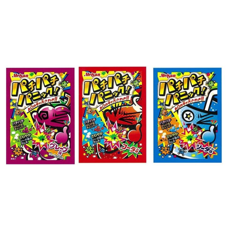 【楽天市場】パチパチパニック 5g*20袋セット グレープ コーラ ソーダ 大容量：So-netmoソネトモ