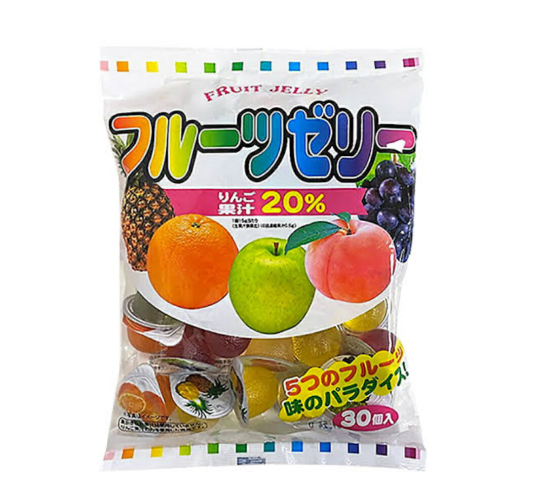 【楽天市場】フルーツゼリー 30個*4袋：So-netmoソネトモ