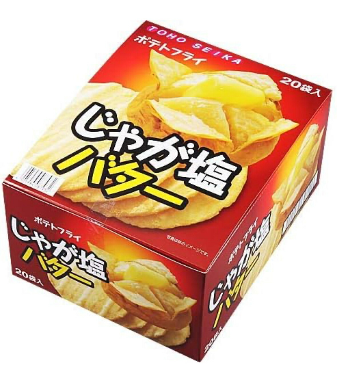 【楽天市場】ポテトフライ じゃが塩バター味 20袋入り1BOX 東豊製菓【駄菓子】：So-netmoソネトモ