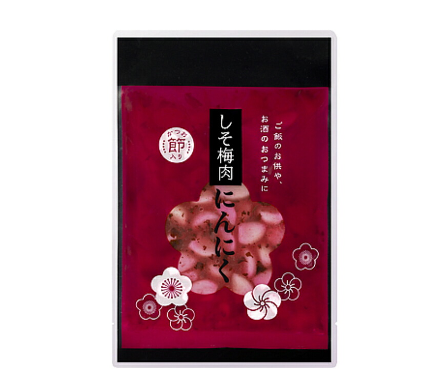 【楽天市場】しそ梅肉 にんにく 150g*2袋セット：So-netmoソネトモ