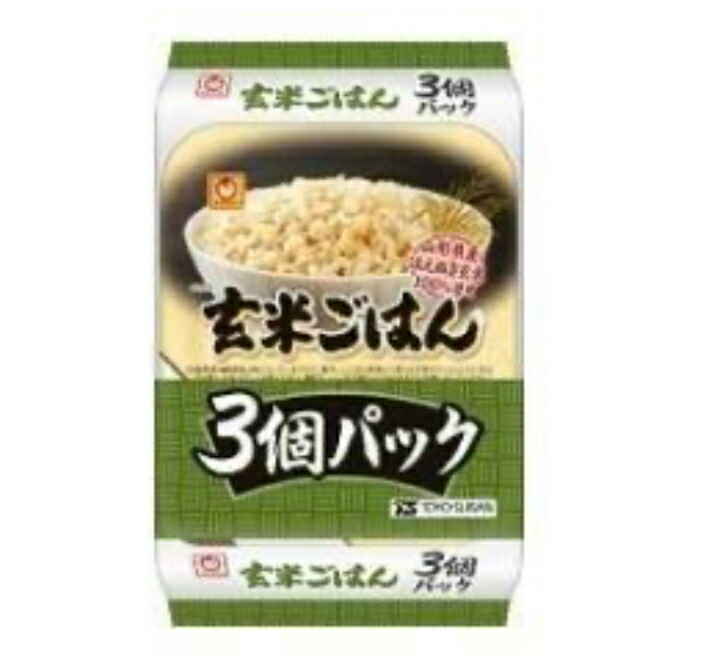 【楽天市場】東洋水産 マルちゃん 玄米100％の玄米ごはん3P 160gX3：So-netmoソネトモ