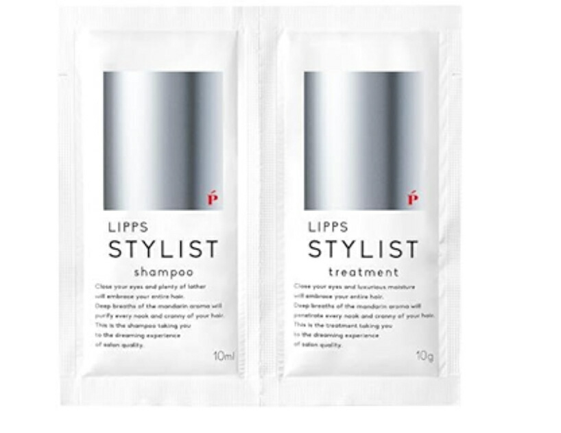 【楽天市場】リップス（LIPPS） スタイリストシャンプー＆トリートメント サシェット 10mL／10g：So-netmoソネトモ