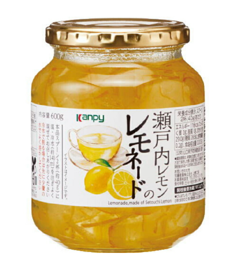【楽天市場】カンピー 瀬戸内レモンのレモネード(600g)*2瓶セット：So-netmoソネトモ