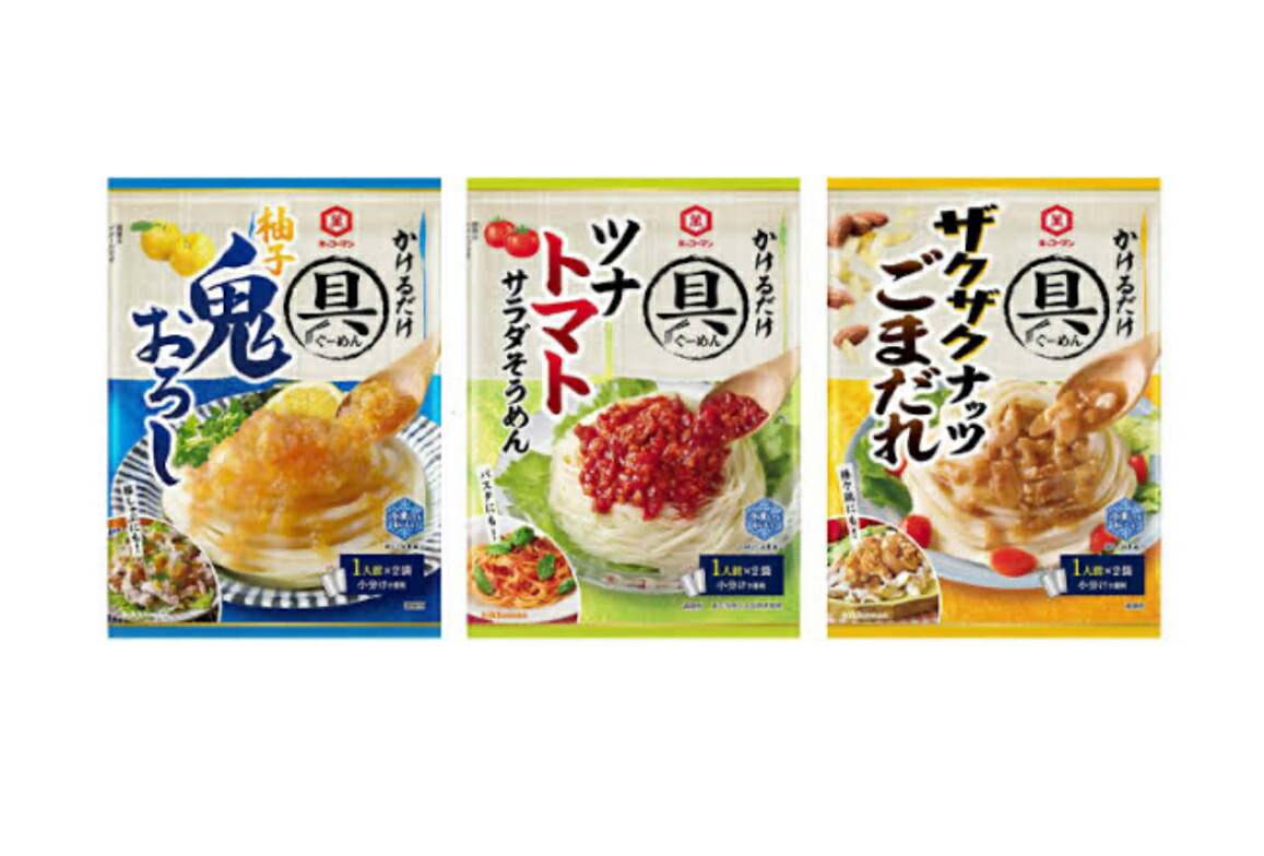 【楽天市場】キッコーマン 具麺ザクザクナッツ ごまだれ ツナトマトサラダそうめん 柚子鬼おろし 各84g*3袋セット：So-netmoソネトモ