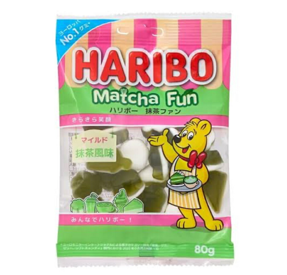 【楽天市場】HARIBO ハリボー 抹茶ファン 80g*4袋セット：So-netmoソネトモ