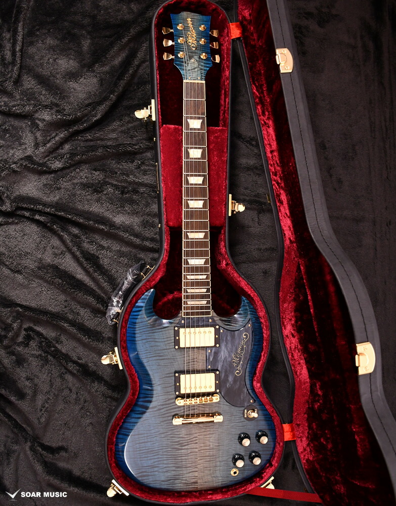 【楽天市場】Momose モモセ MSG-TOCHI SP’25/ZC BLU ブルー #20912 約3.4kg SGタイプ ジリコテ指板 22フレット アフリカンマホガニーネック エレキ ...