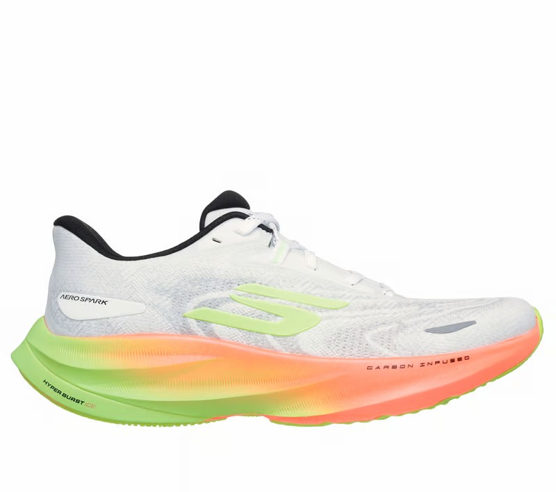 【楽天市場】スケッチャーズ (SKECHERS) ランニングシューズ SKX AERO SPARK スニーカー メンズ (25ss) ホワイト ...