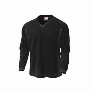 【楽天市場】ウンドウ WUN-P1930-0034 0034 ベーシックロングスリーブサッカーシャツ (0034)ブラック メンズ ...
