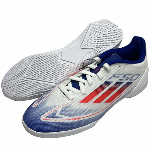 【楽天市場】アディダス adidas キッズ F50 LEAGUE IN フットウェアホワイト ジュニア インドア 室内 体育館 シューズ ...
