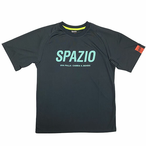 【楽天市場】スパッツィオ Spazio ジュニア バックプリントプラシャツ ネイビー サッカー フットサル 半袖 プラクティスシャツ ...