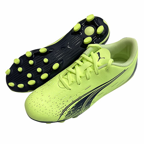 【楽天市場】プーマ PUMA ジュニア ウルトラ プレイ HG/AG フィジーライト×エレクトロパープル サッカースパイク サッカーシューズ ...