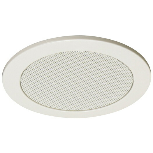 【楽天市場】[ CP-183W ] TOA 天井埋込型スピーカー用パネル 【12cmタイプ】 樹脂枠 アルミパンチングネット オフホワイト [ CP183W ]：インターホンと音響機器のソシヤル