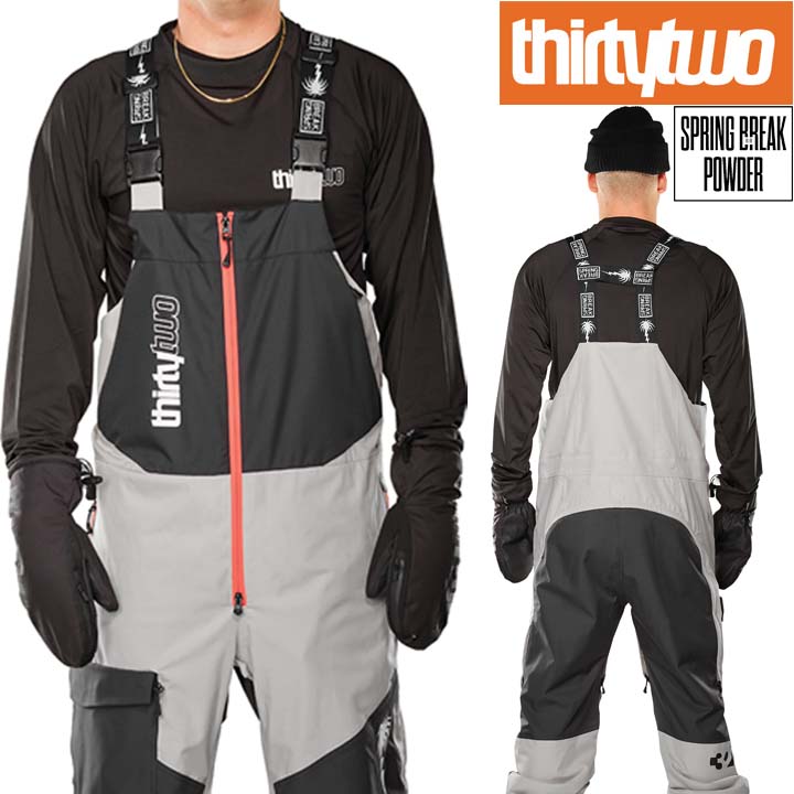 【楽天市場】22-23 THIRTYTWO サーティーツー SPRING BREAK POWDER BIB スプリングブレイクパウダー ビブ ...
