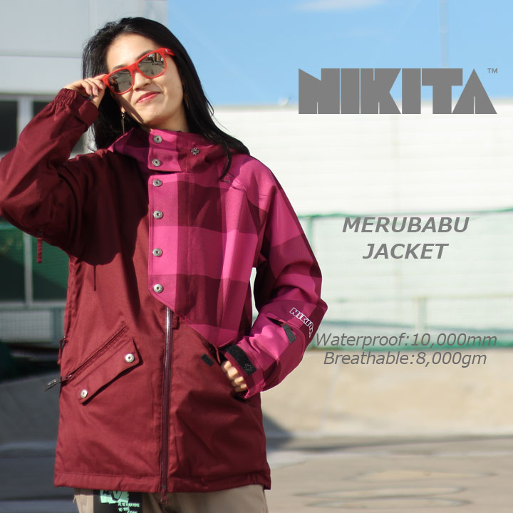 【楽天市場】NIKITA ニキータ MERBABU JACKET メルバブジャケット 30％OFF：ソサイアティ＆ソル03