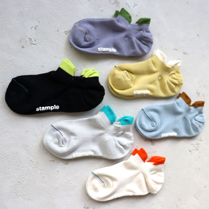 【楽天市場】stample スタンプル カラータブ ローカットソックス3足組 子供 靴下 3P ローカットソックス 親子お揃い 履きやすい 脱げにくい キッズ 子供用 こども 子ども 女の子 ...