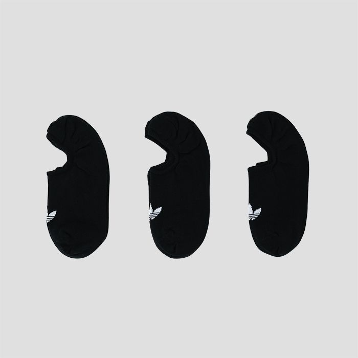 【楽天市場】adidas（アディダス）adidas Originals ノーショー ソックス 3PACK BLACK：SOCKSTORE