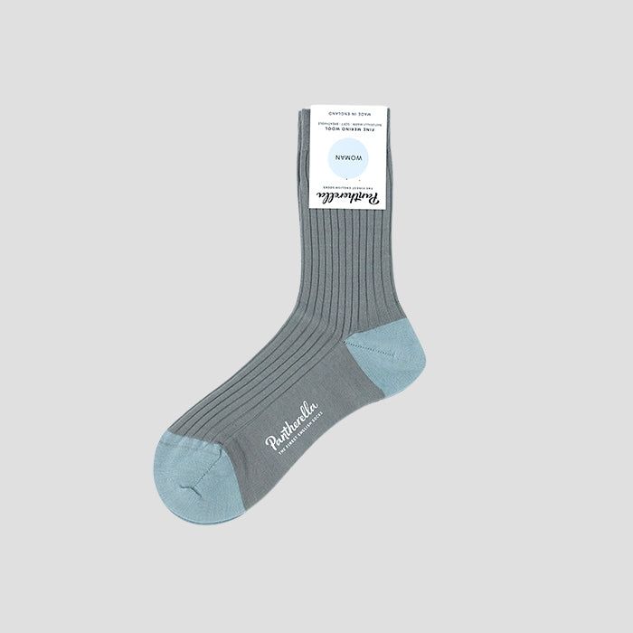 【楽天市場】Pantherella（パンセレラ）WOOL HEEL TOE SOX LIGHT GREY：SOCKSTORE