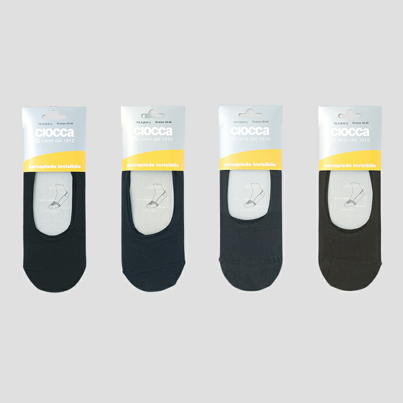 【楽天市場】CIOCCA（チョッカ）Salvapiede invisibile：SOCKSTORE