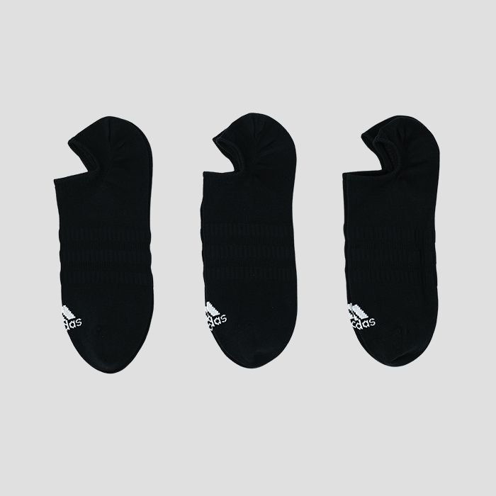 【楽天市場】【SALE 30％OFF】adidas（アディダス）ノーショー ソックス 3PACK BLACK：SOCKSTORE