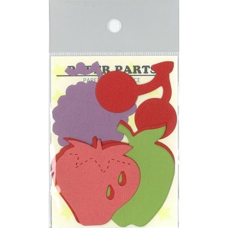 【楽天市場】【Paper Intelligence/ペーパーインテリジェンス】 ACF DCP ダイカットペーパー くだものアソートパック 6 ...