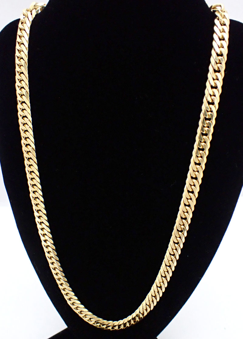 【楽天市場】K18YG 喜平/キヘイ ネックレス 6面ダブル 80.1g 中古美品 【中古】【喜平】【キヘイ】【ゴールド】【K18】【ネックレス】【6面】【ダブル】【50cm】：草加 ヤマキ質店