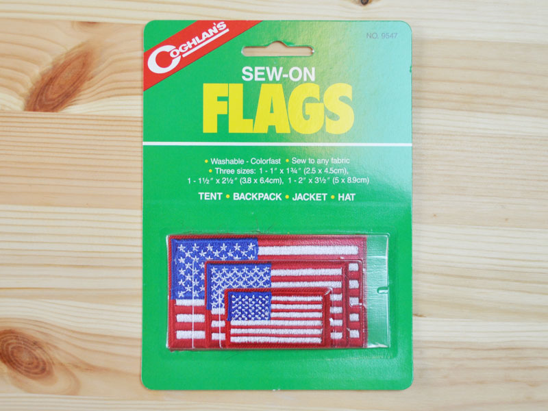 【楽天市場】COGHLAN'S - ソウ−オン USAフラッグ [コフラン #9547 SEW-ON FLAGS アメリカ国旗ワッペン ...