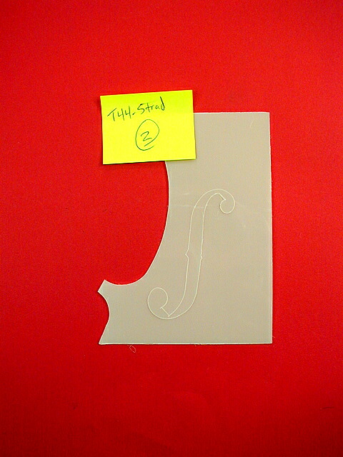 【楽天市場】F Hole Pattern Strad Model：底値楽器屋