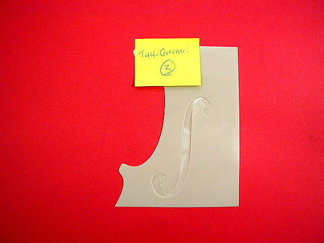 【楽天市場】F Hole Pattern Guarneri model バイオリン f字孔型 ガルネリ：底値楽器屋