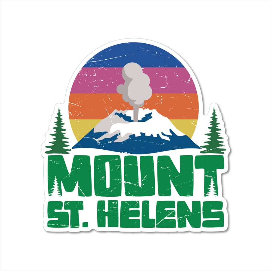 【楽天市場】STICKER PACK( ステッカー パック ) マウントセントヘレンズ：SOKU