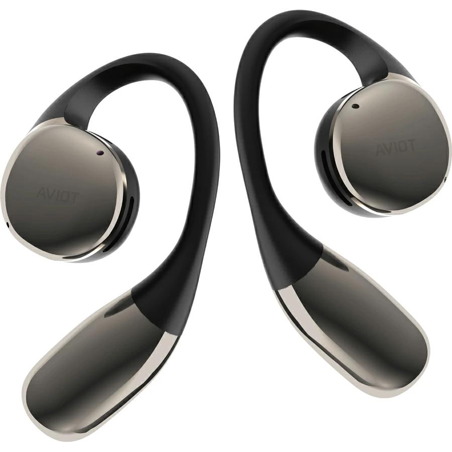 【楽天市場】AVIOT 完全ワイヤレスBluetoothオープンイヤー型イヤホン Openpiece H TE-H1-SL [シルバー][ラッピング可] R-LOGI：測定の森 楽天市場店