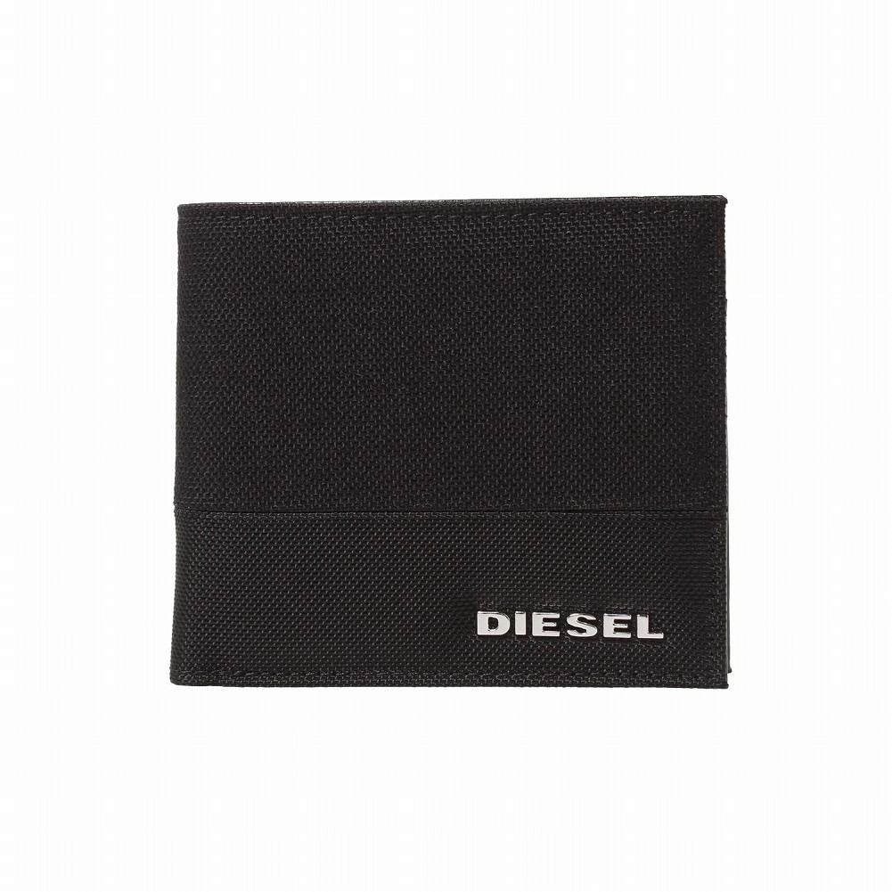 【楽天市場】ディーゼル 財布 二つ折り X07731 P2676 H1669 ロゴ メンズ ブラック DIESEL【単品メール便可 ...