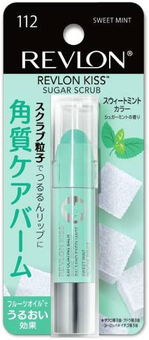 【楽天市場】レブロン キス シュガー スクラブ 112 スウィート ミント (ミントカラーでくすみレスな唇に) 角質ケアバーム リップスクラブ ...